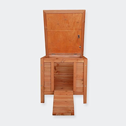Cat house Rodent hutch Rabbit hutch Pet hutch Roofed feeding ground for ...